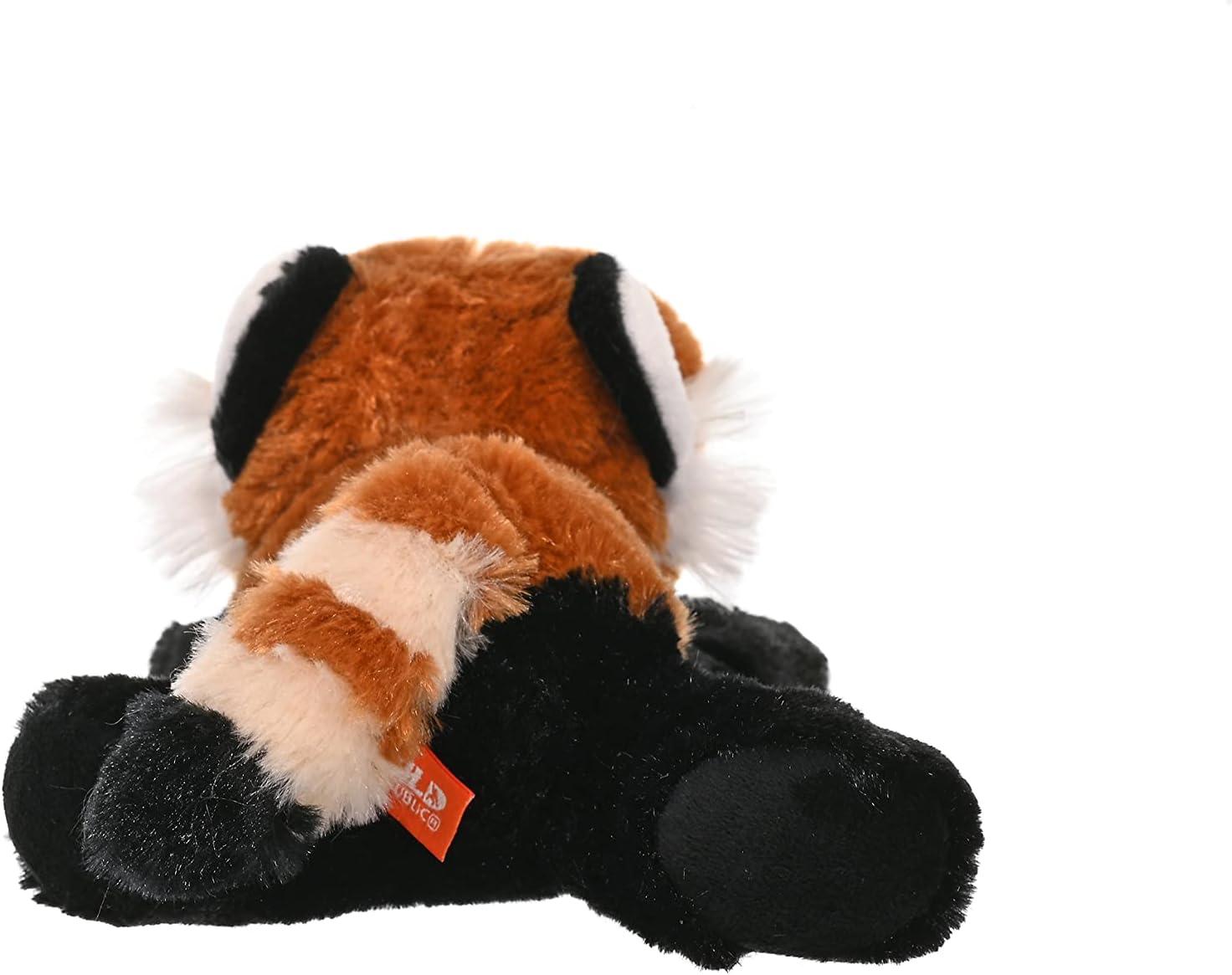 Wild Republic Red Panda Stuffed Animal Plush Toy - Hug'Ems 7 Inches ...
