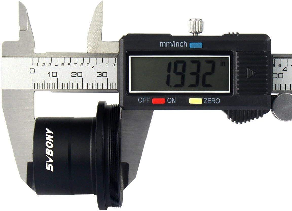 SVBONY T2 T Ring Adapter + T Adapter | 1.25 Metal Telescope Camera ...