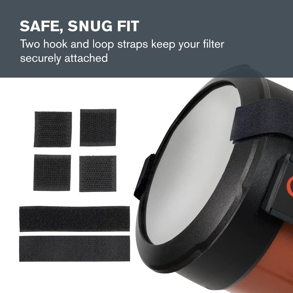 Celestron EclipSmart Safe Solar Eclipse Telescope Filter | ISO 12312-2 ...