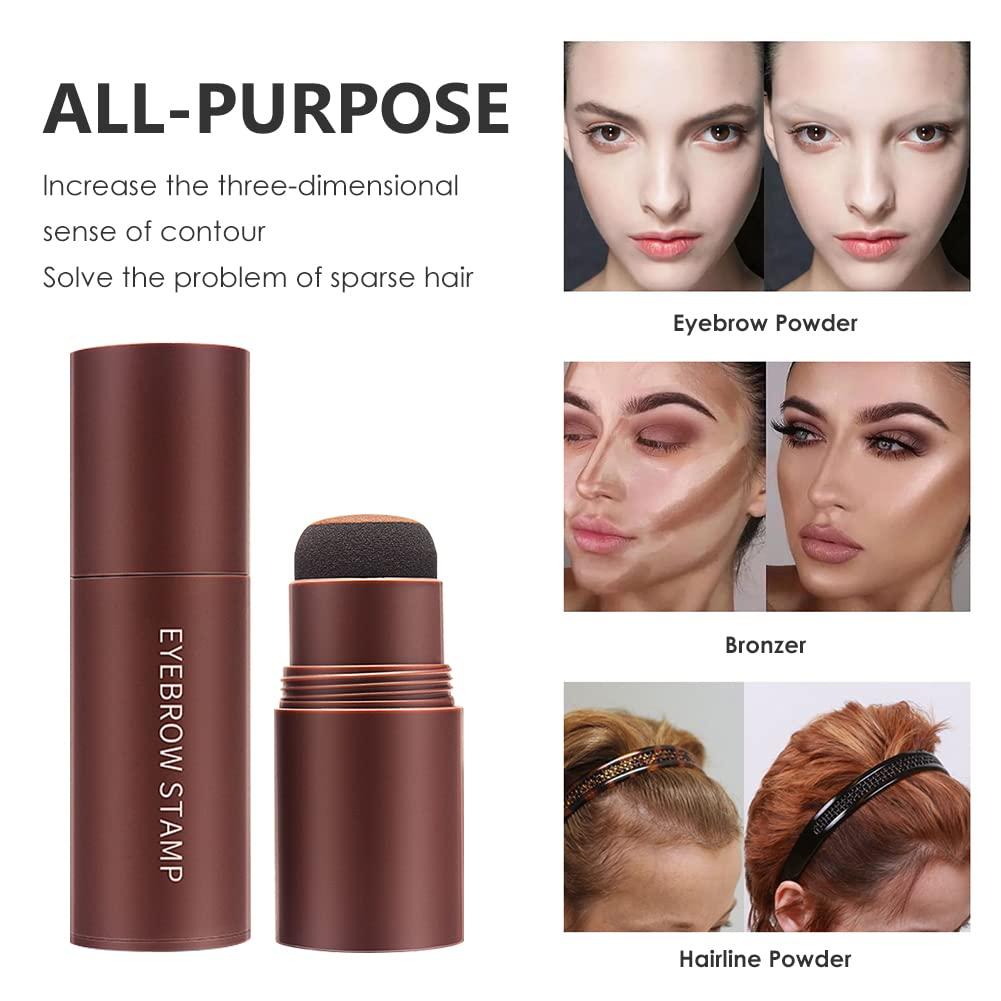 Waterproof Eyebrow Stamp Stencil Kit - Brow Shaping Kit with 30 Pairs ...