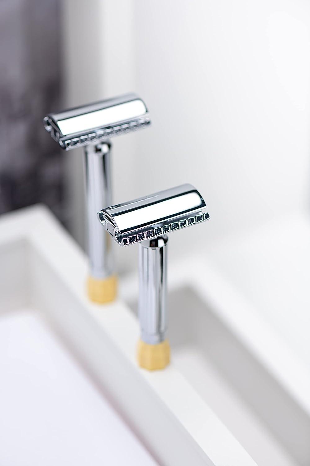 Merkur Progress Long Handle Adjustable Safety Razor - Precision Shaving ...