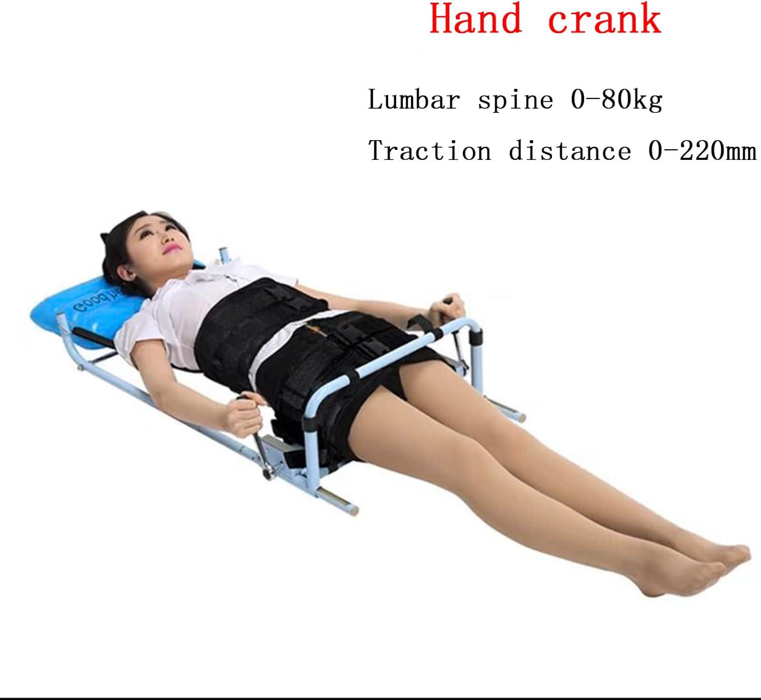 Portable Lumbar Vertebrae Traction Device for Bed - Improve Spinal ...