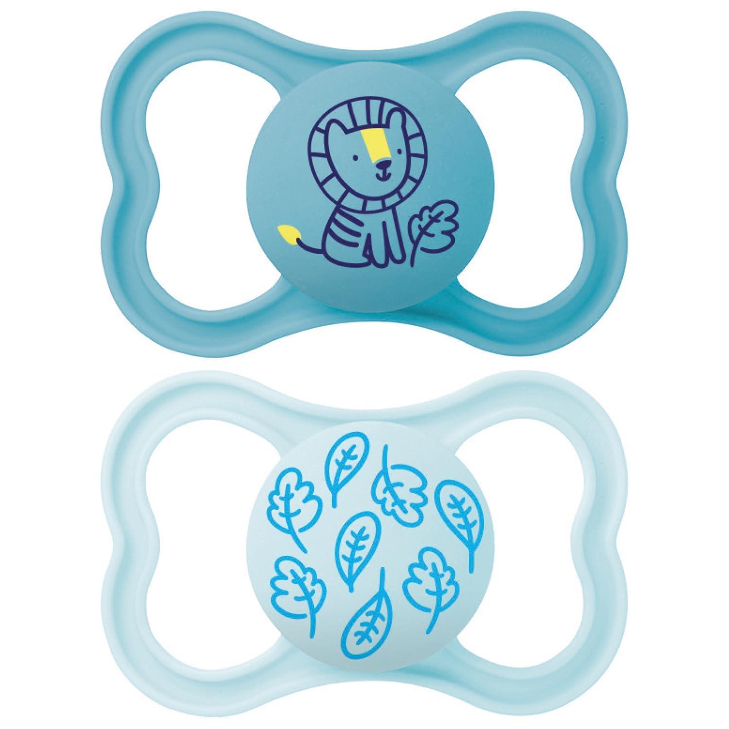 MAM Supreme Pacifier for 18+ Months - Silicone Baby Pacifier 2-Pack ...