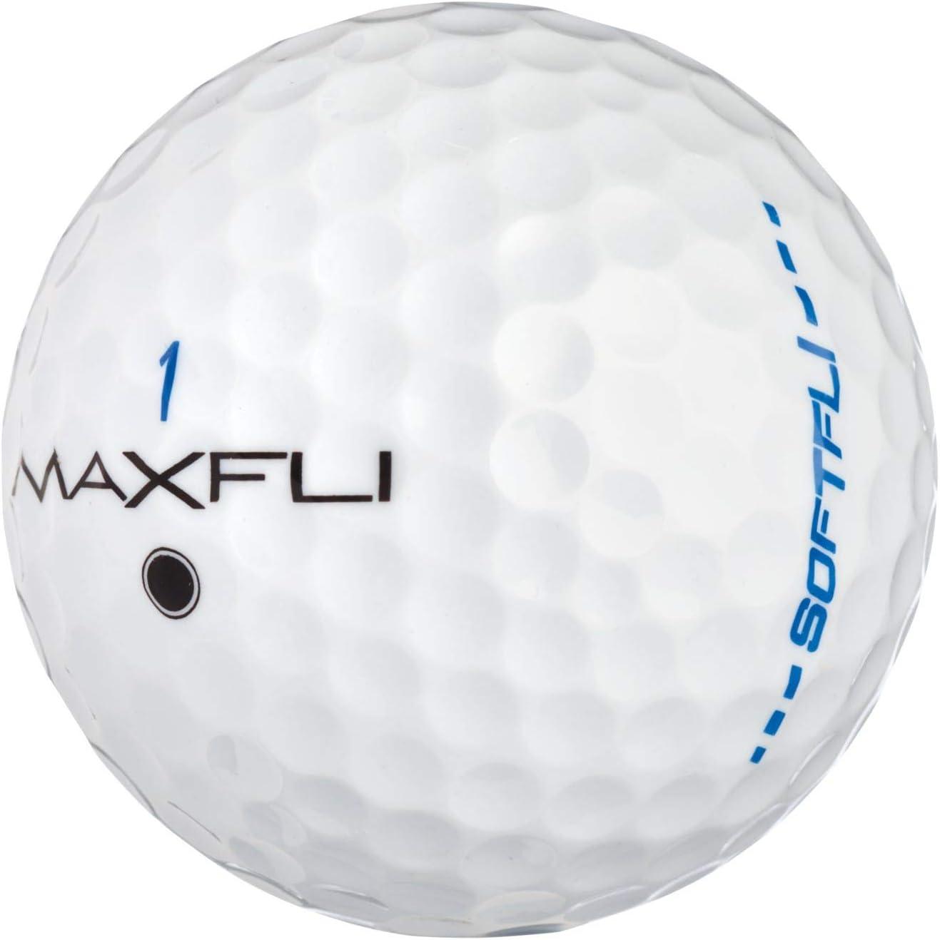 Maxfli SoftFli Matte Golf Balls green