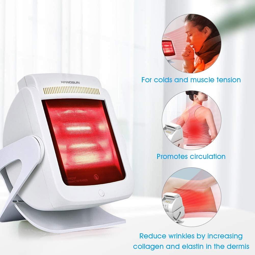 Hangsun Infrared Light Therapy Heating Lamp IL80 for Pain Relief - Back ...