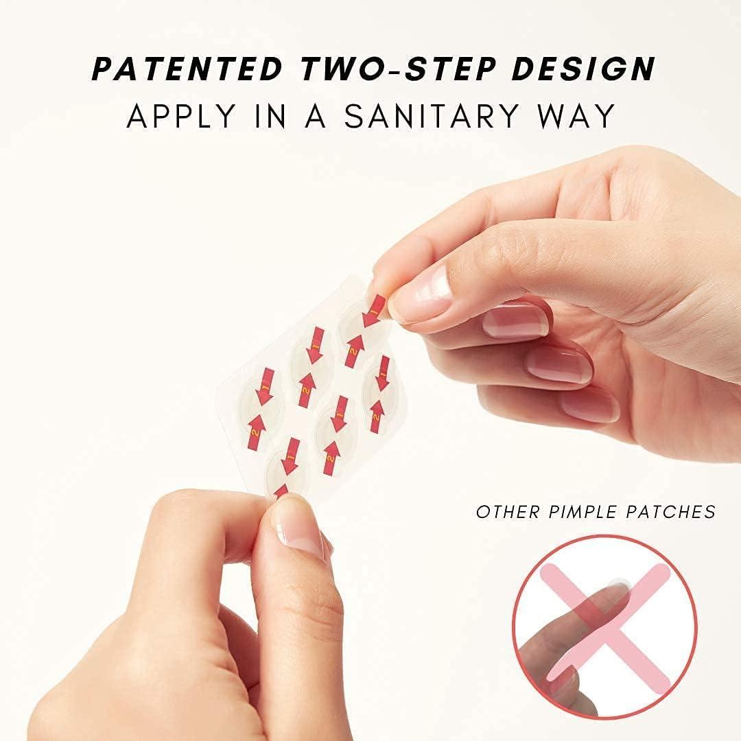 Hydrocolloid Pimple Patch 60ea - Acne Spot Blemish Catch Me Patch ...