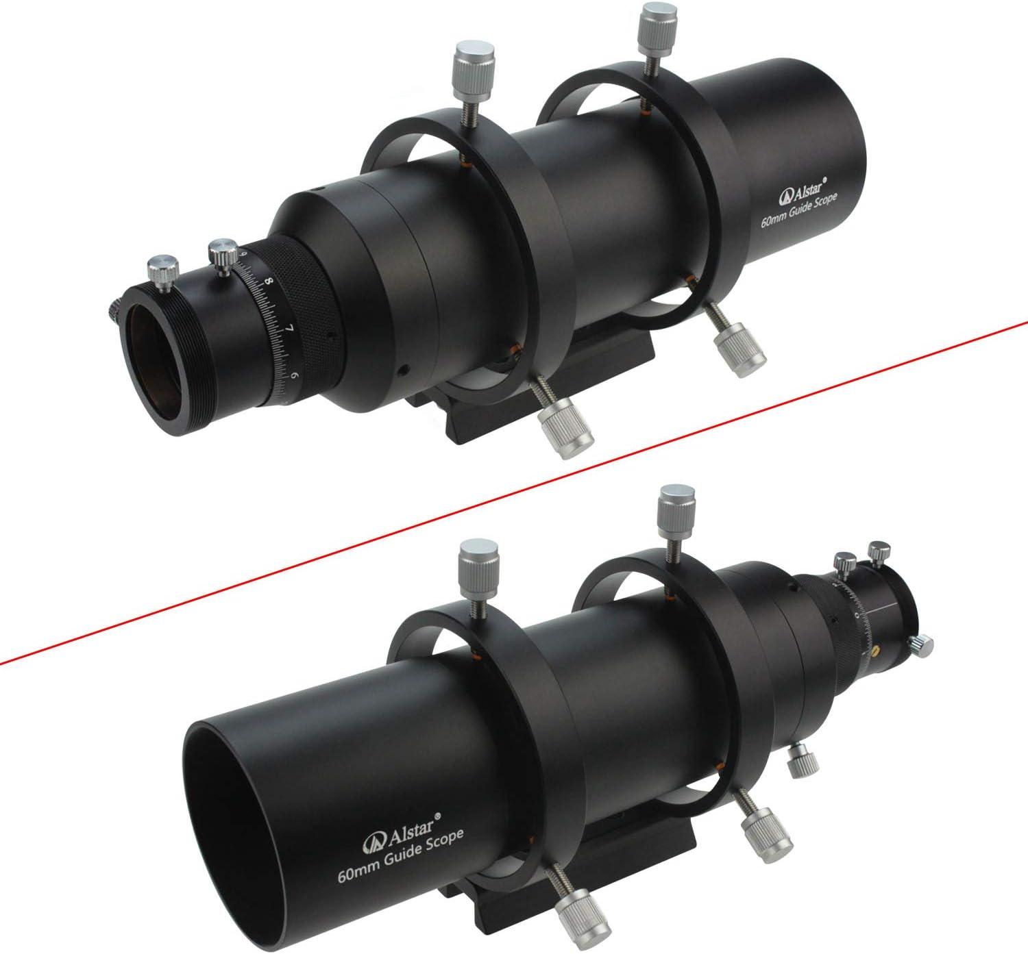 Alstar 60mm Deluxe Finder & Guidescope Kit with 1.25 Double Helical ...