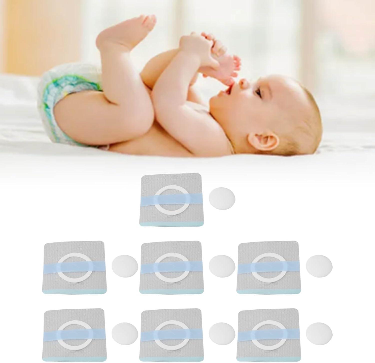 Umbilical Hernia Plaster 7 Pack | Gentle PU Cotton Safety Plaster for ...