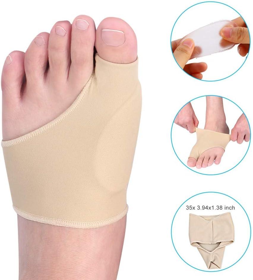 GOTOTOP Toe Varus Straightener - Silicone Toe Adjuster for Hallux ...