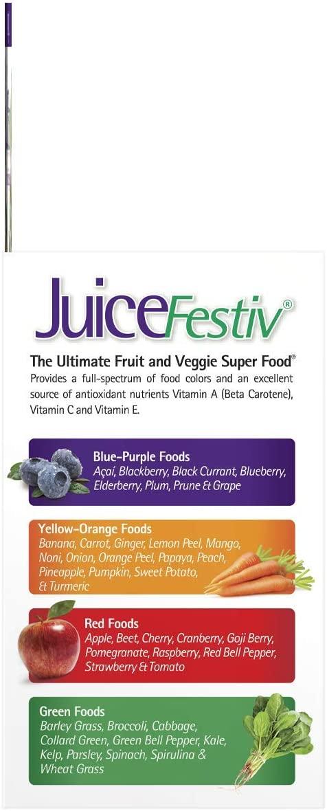Natrol JuiceFestiv - 2 Bottles, 60 Capsules Each | Immune Support ...