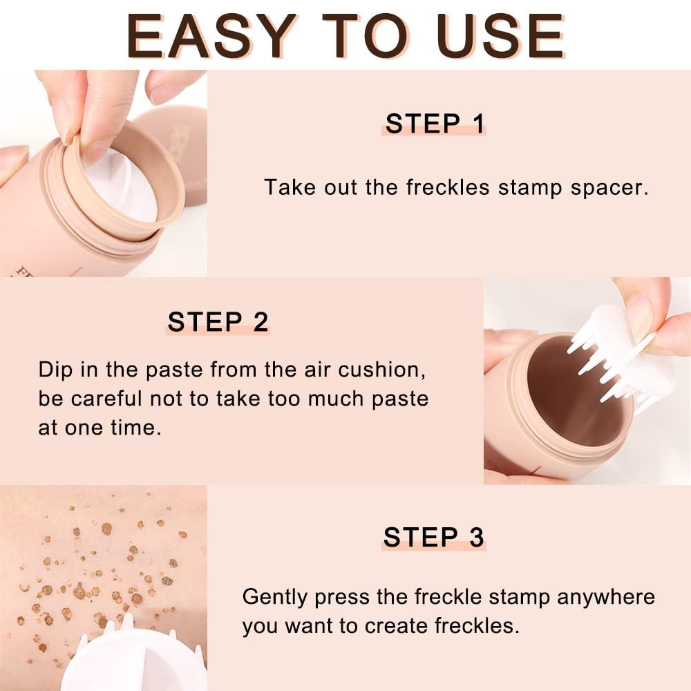 Erinde Liquid Freckle Pen Stamp in 01 Saddle Brown - Waterproof, Long ...