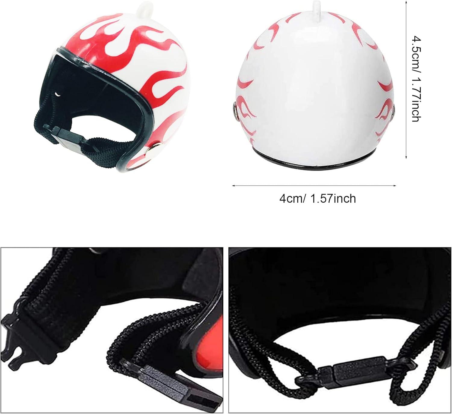 Allazone 3-Piece Chicken Helmet Set | Protective Pet Bird Hat & Chicken ...