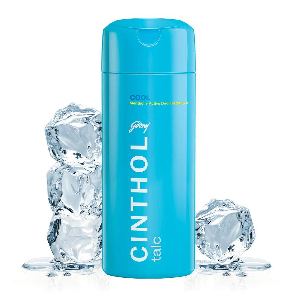 Godrej Cinthol Cool Talc Powder 100g - Refreshing Summer Essential ...
