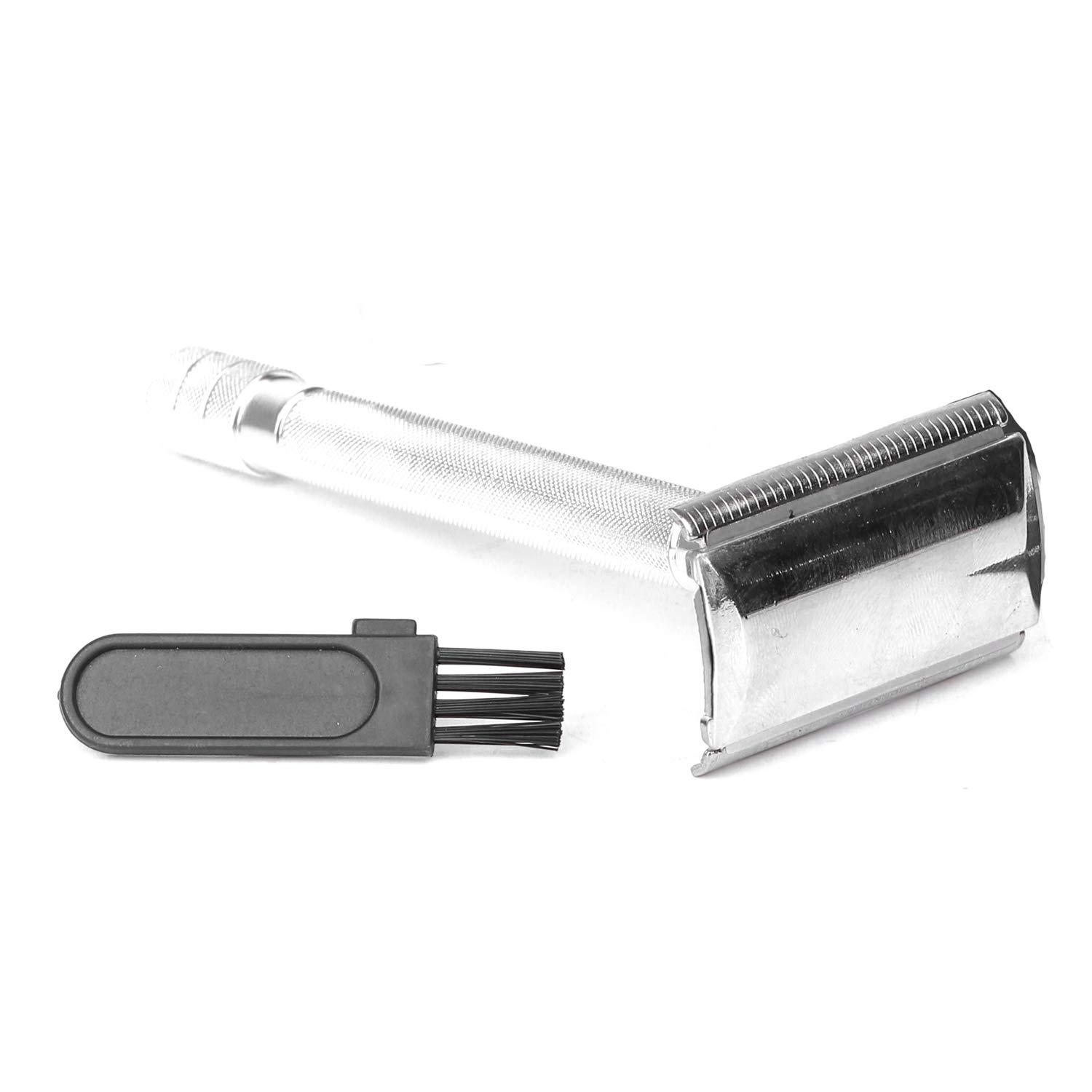 Double Handle Safety Razor - Long Classic Manual Shaving Razor Holder ...