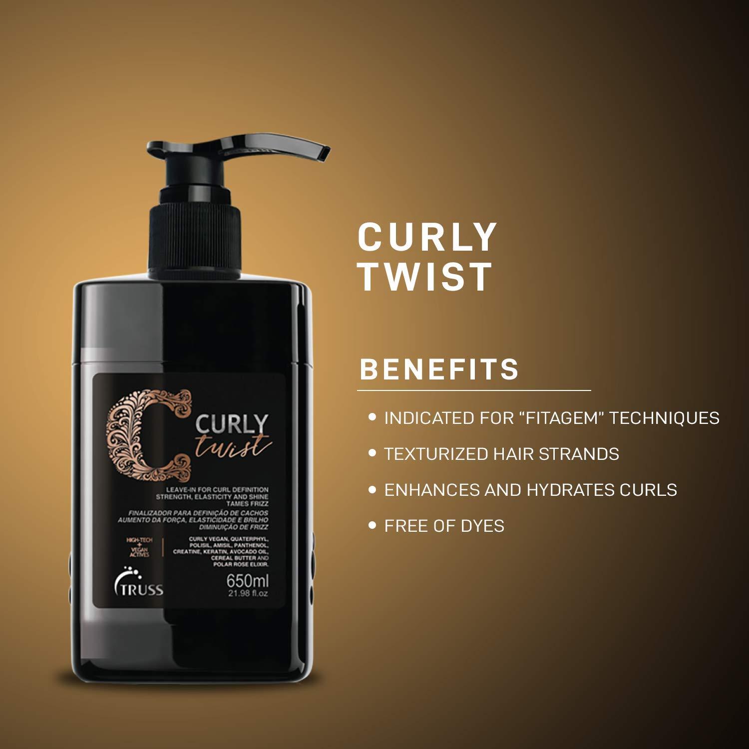 Truss Curly Twist Leave In Curl Defining Cream - Define, Hydrate, and ...