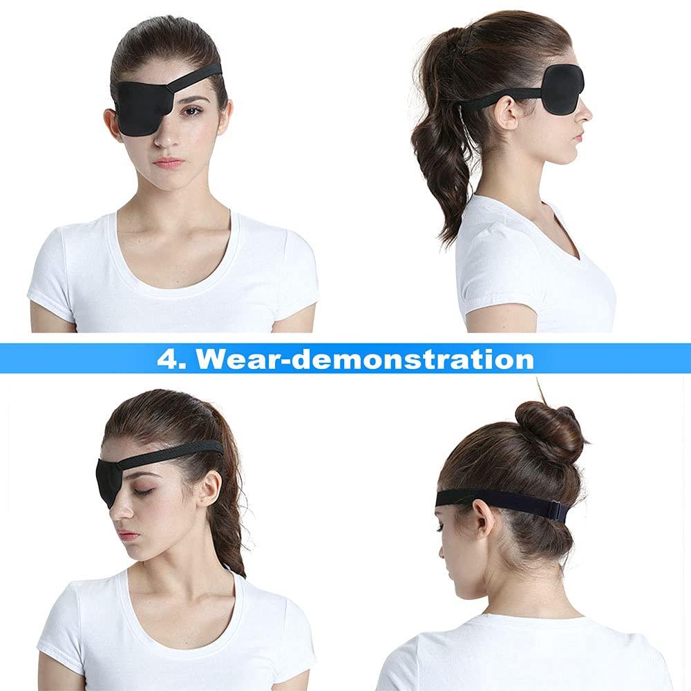 FCAROLYN 3D Eye Patch - Lightweight and Comfortable for Right Eye | Buy ...