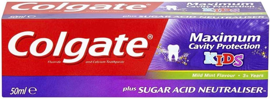 Colgate Maximum Cavity Protection + Sugar Acid Neutraliser Mild Mint ...