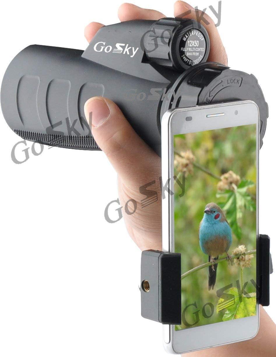 Gosky Universal Spotting Scope Smartphone Camera Adapter - Quick ...