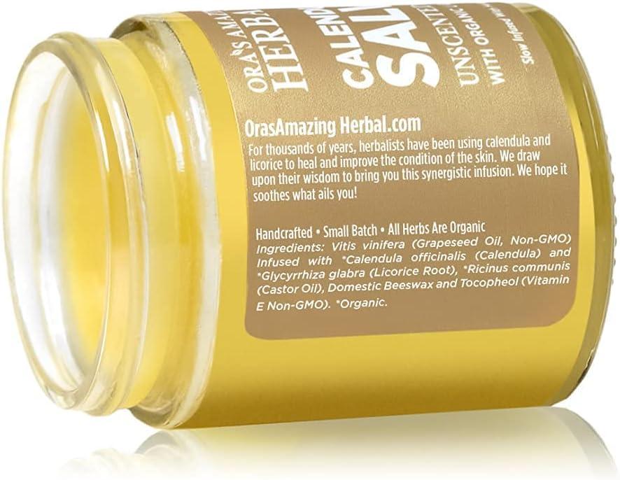 Ora's Amazing Herbal Calendula Skin Salve 4 Oz - Eczema Cream for Kids ...