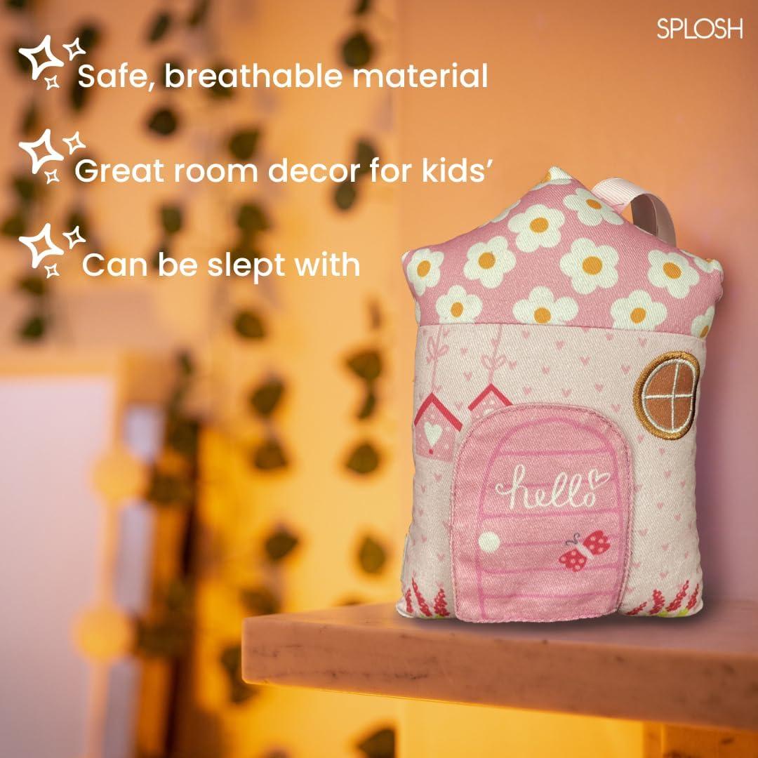 Splosh Tooth Fairy House Pink - Magical Tooth Fairy Pillow and Door for ...