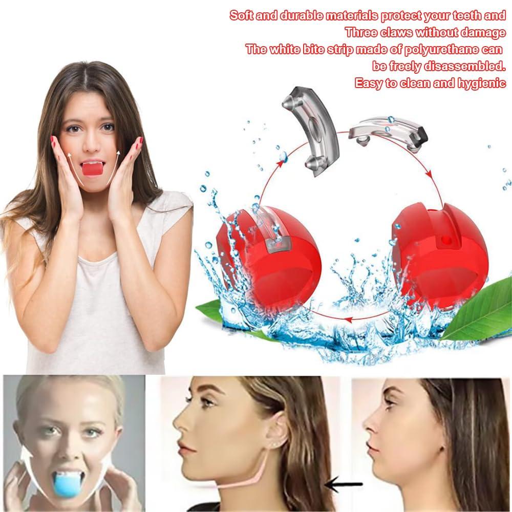 Jawline Trainer with 3 Resistance Levels - Jaw Exerciser for Men ...