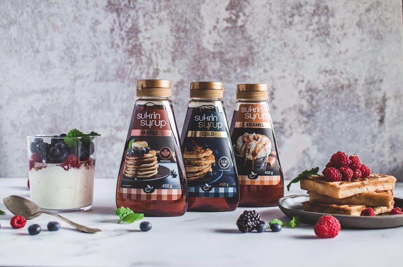 Sukrin Gold Syrup 450g - Sugar Free, Gluten Free, Keto and Low Carb ...