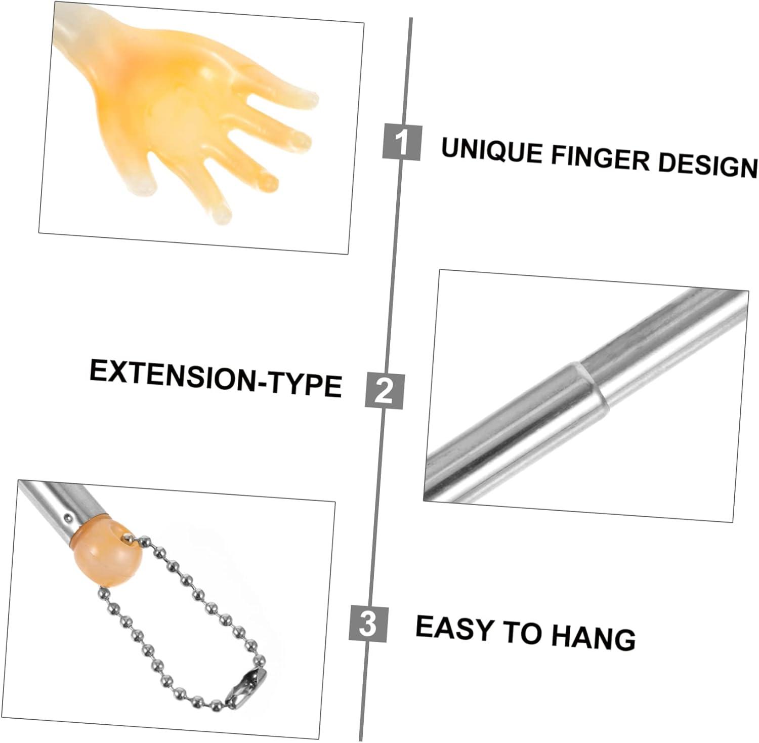 Fomiyes 6th Finger Tickling Tool - Back Hand Scraper for Men | Rucken ...