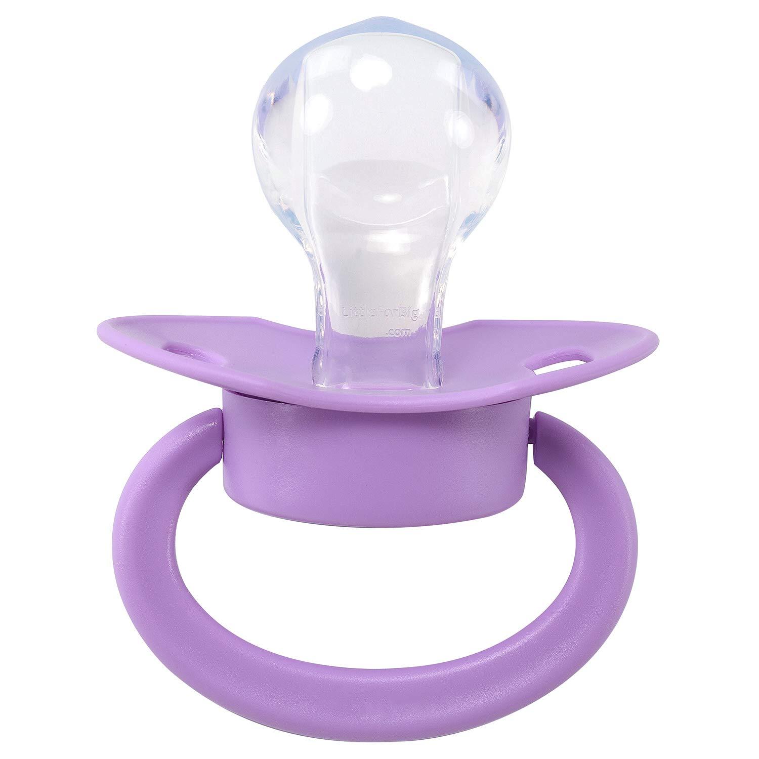 LittleForBig Bigshield Generation-II Adult Sized Pacifier Purple