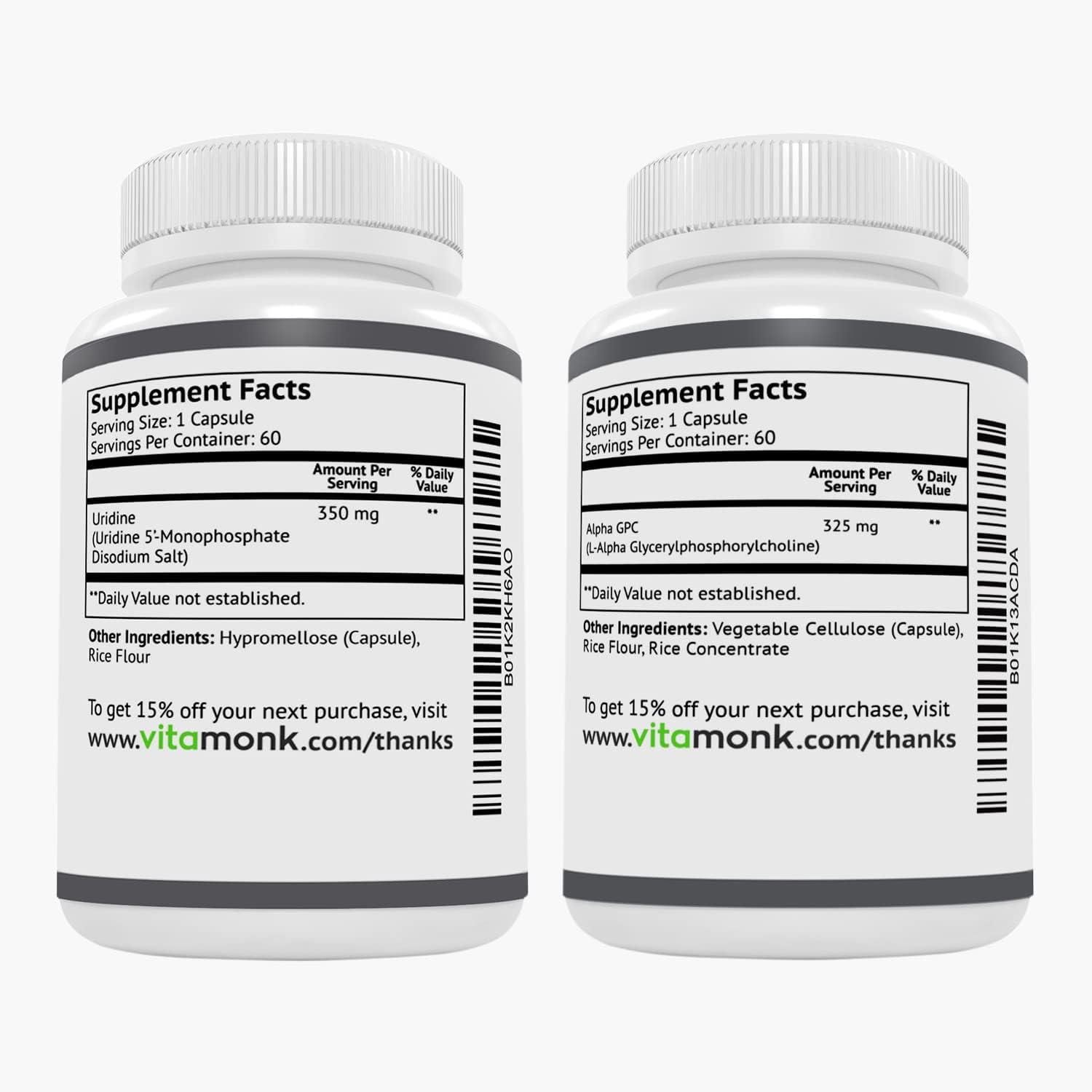 Alpha GPC and Uridine Stack - Mr Happy Stack for Cognitive Support and ...