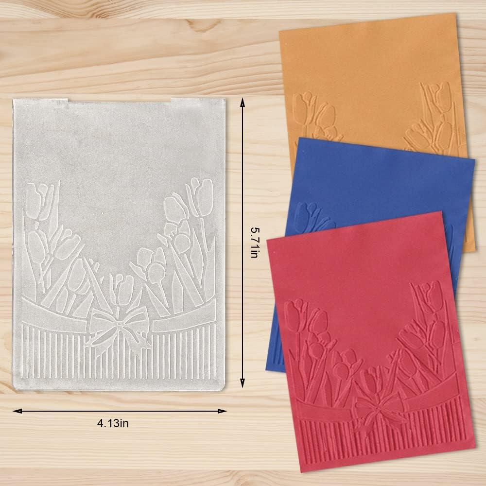 Flowers Embossing Folders - Card Making & Scrapbooking Template for DIY ...