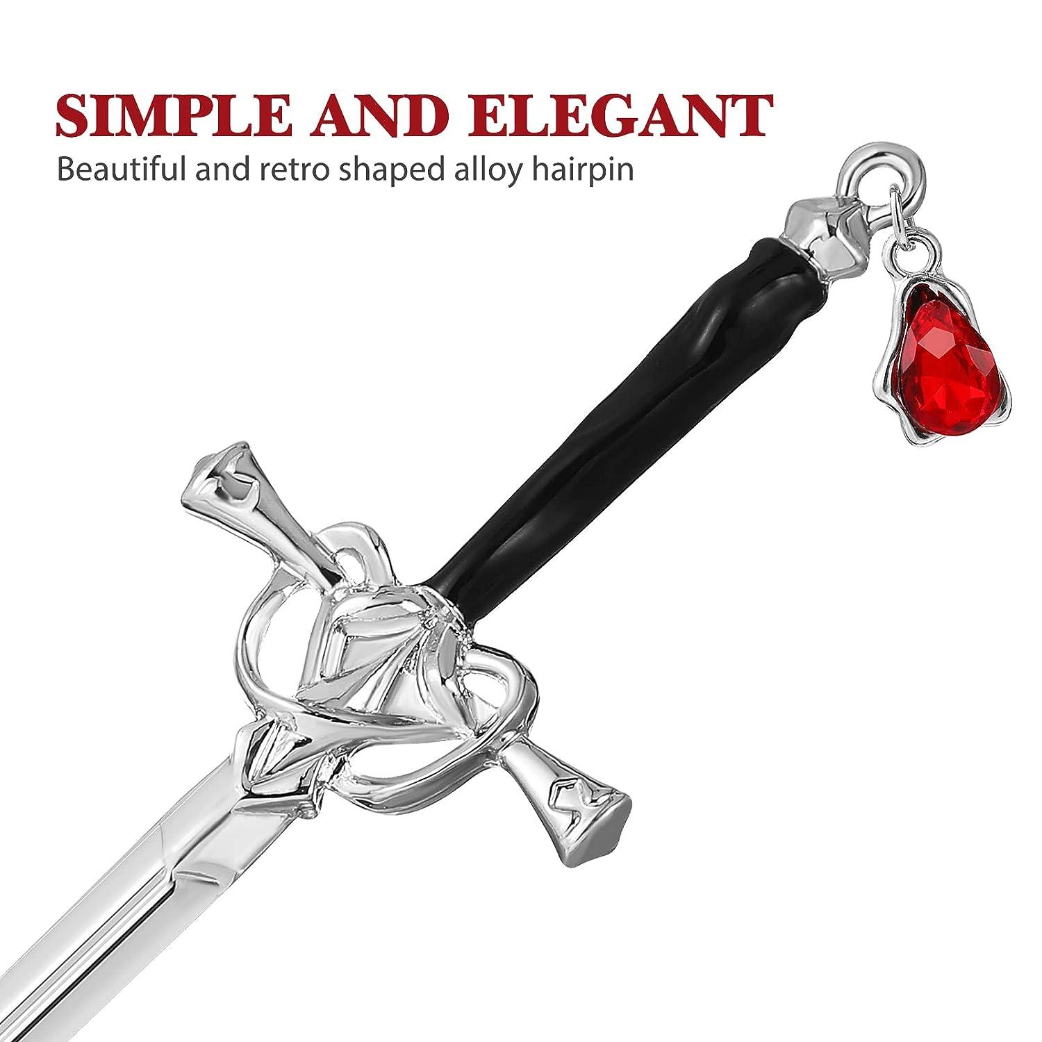 KALLORY Chinese Style Sword Hair Stick - Women's Hair Accessories | Buy ...