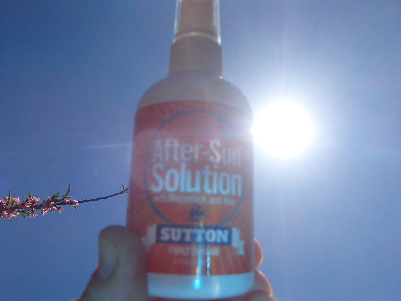 Premium Sunburn Relief Spray - Soothing After-Sun Solution with Hyaluronic Acid