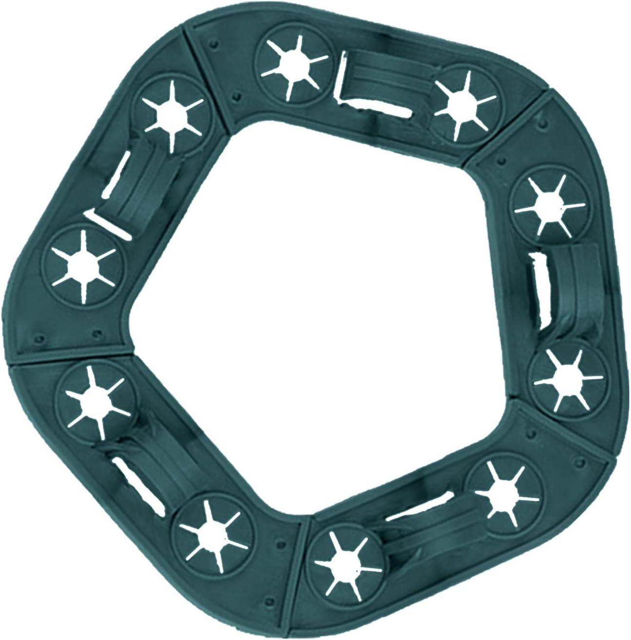 YSVNLMJY 10-Hole Circular Plant Support Holder - Stretchy Bamboo Pipe ...