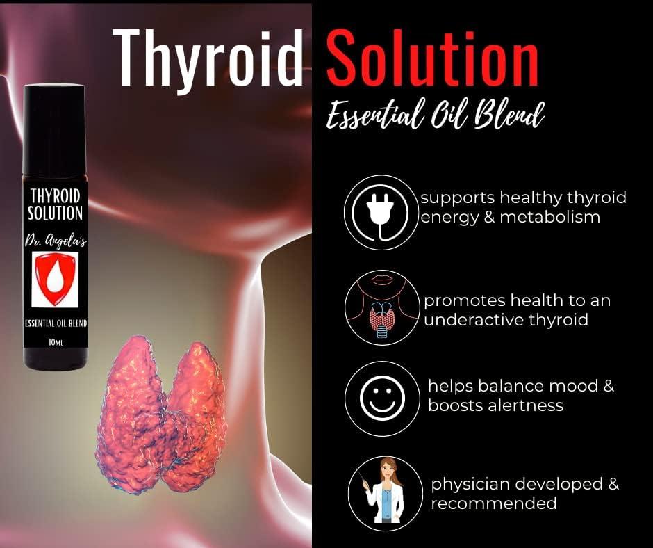 Dr. A's Thyroid Solution Essential Oil Blend | 100% Therapeutic Grade ...