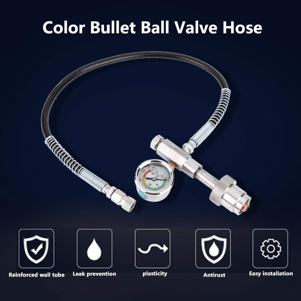 Alomejor CGA347 Paintball Fill Station Kit | PCP SCBA Charging Adapter ...