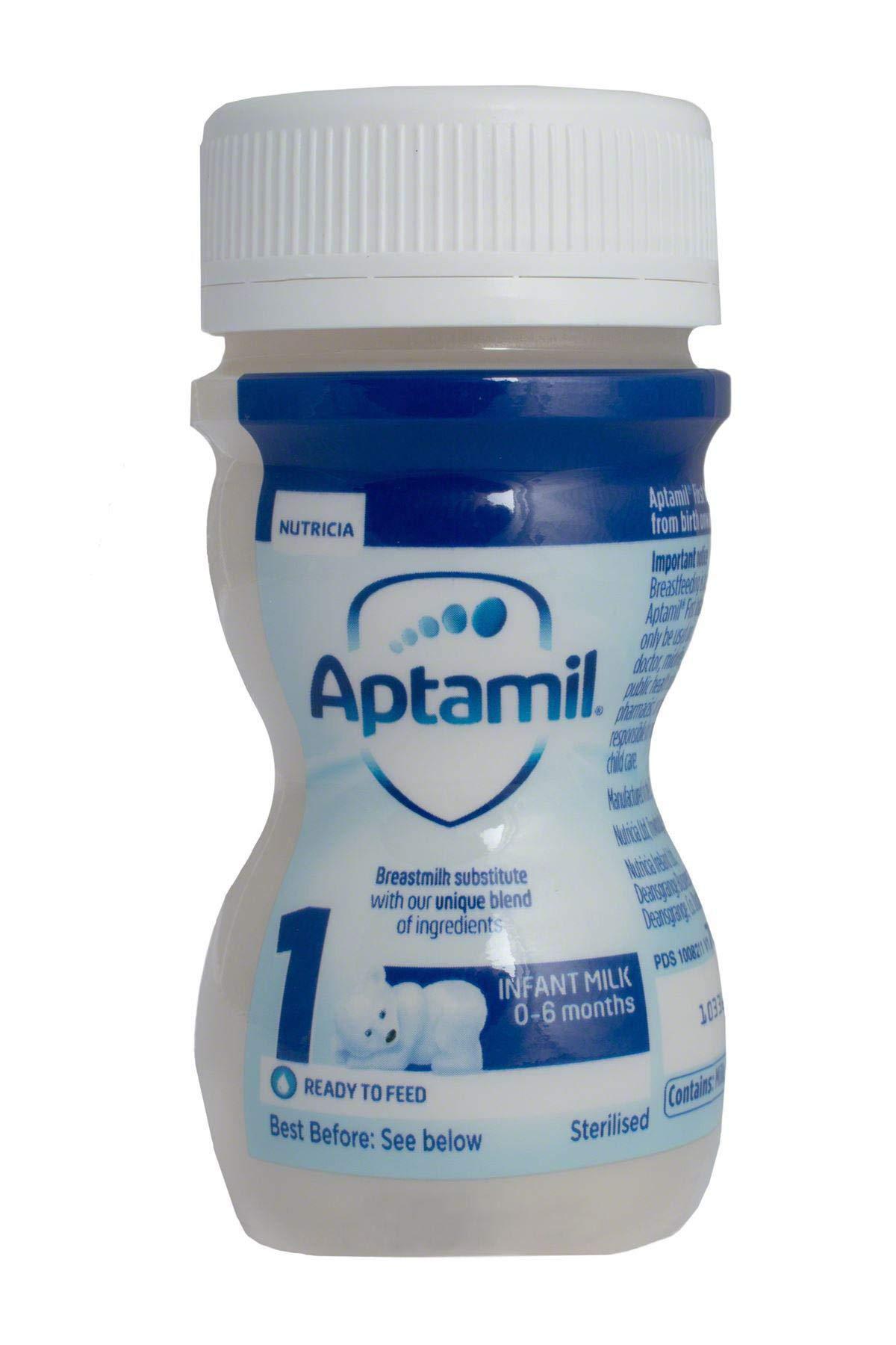 Aptamil First Infant Milk - 24x70ml Ready to Feed Bottles | Buy Now ...