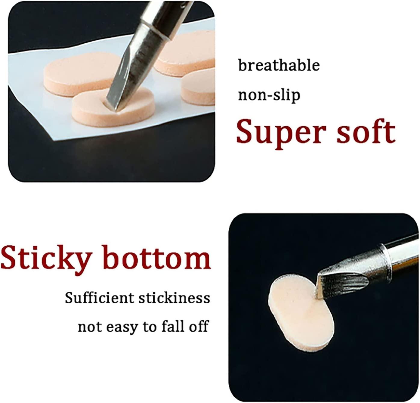 Dadop 96 Pairs Soft Foam Self-Adhesive Eyeglass Nose Pads - Sponge Anti ...