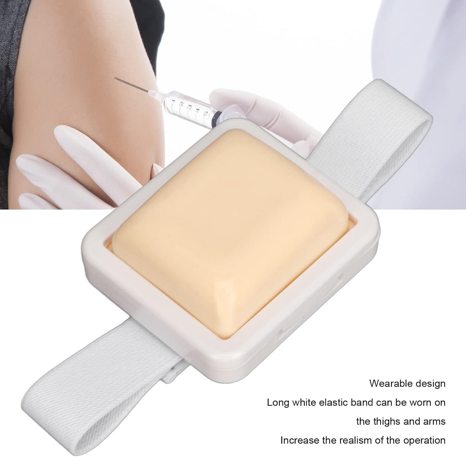 Intramuscular Injection Pad - Student-Friendly Wearable Practice Pad ...