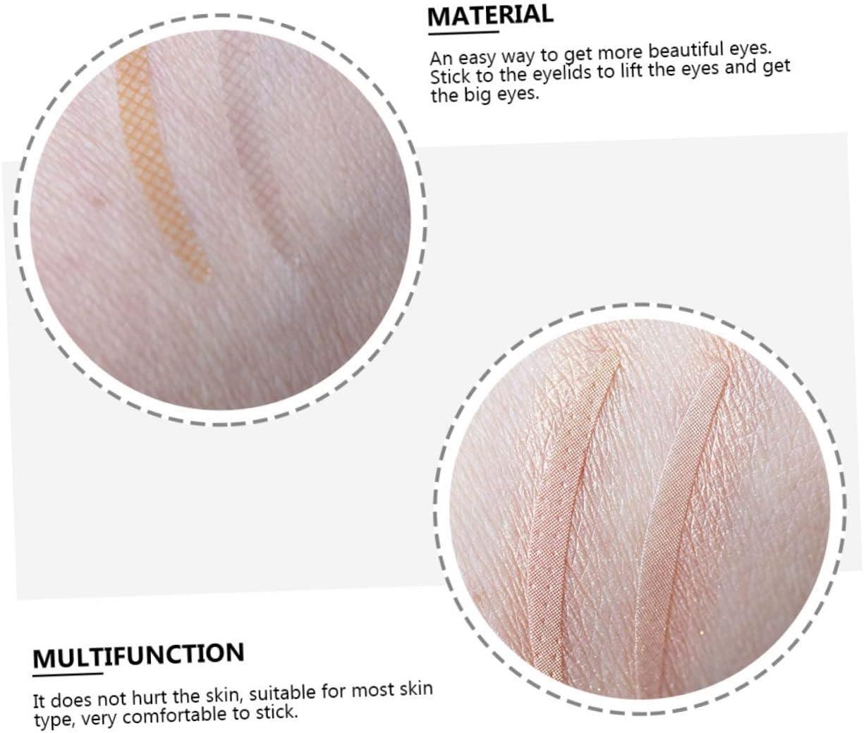 Balacoo 40 Sheets Lace Double Eyelid Sticker Transparent Tape Sticky ...