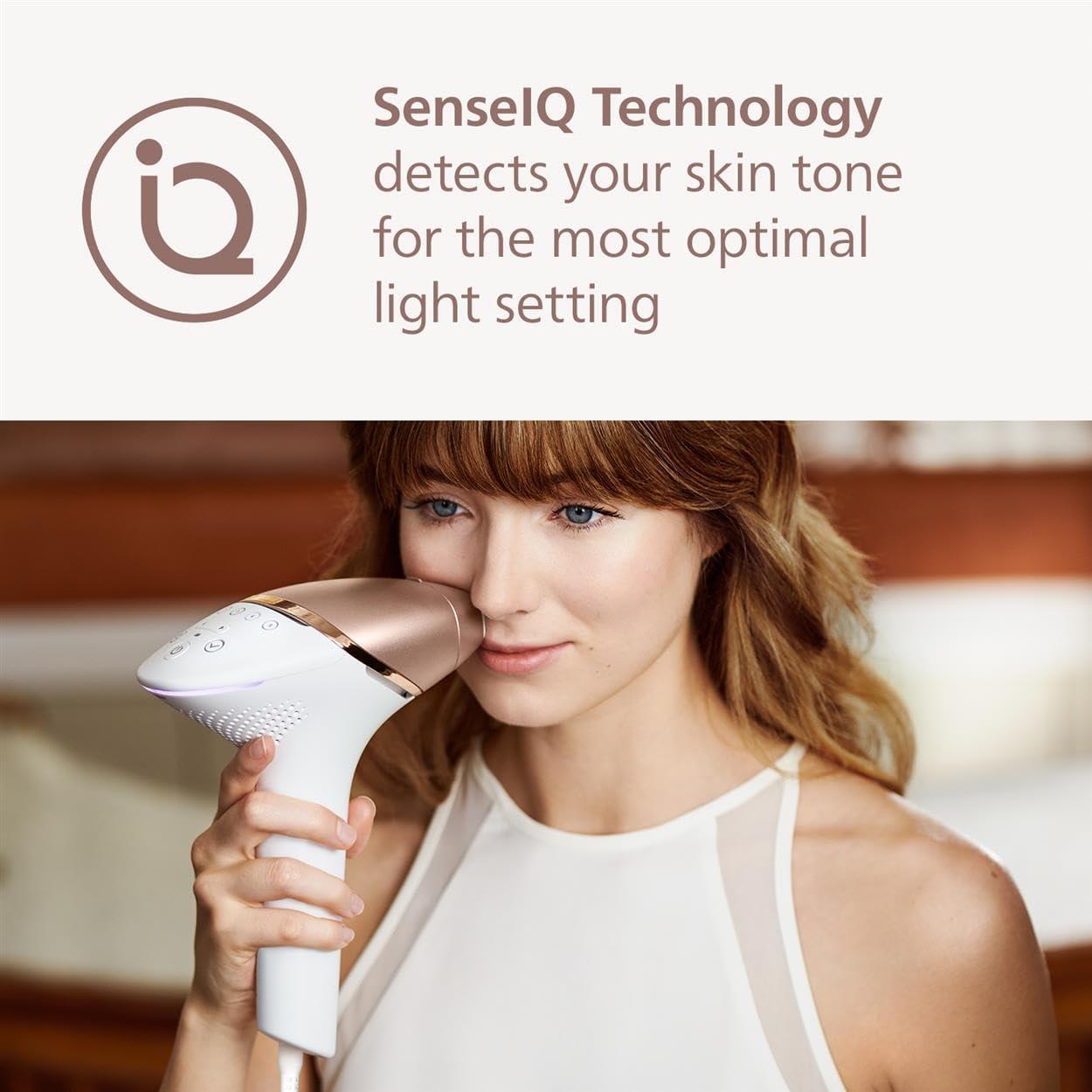 Philips Lumea IPL Hair Removal 8000 Series with SenseIQ Technology ...