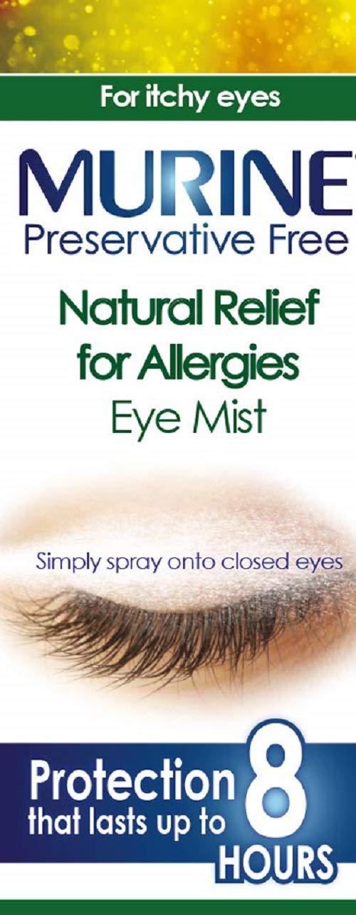 Murine Natural Relief Allergy Eye Mist | Long Lasting Protection | Up ...