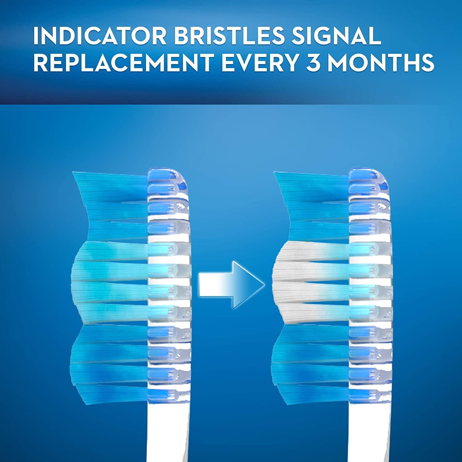 Oral-B Indicator Toothbrush Regular 40 Soft 11 - Pack of 4 | Gentle ...