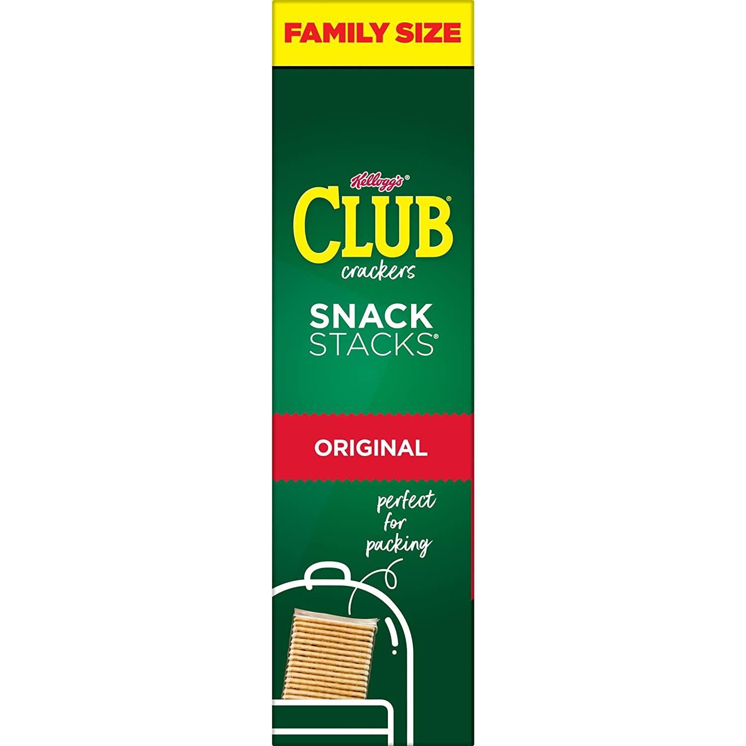 Club Crackers Lunch Snack Packs - Family Size Original 18.8oz Box (9 ...
