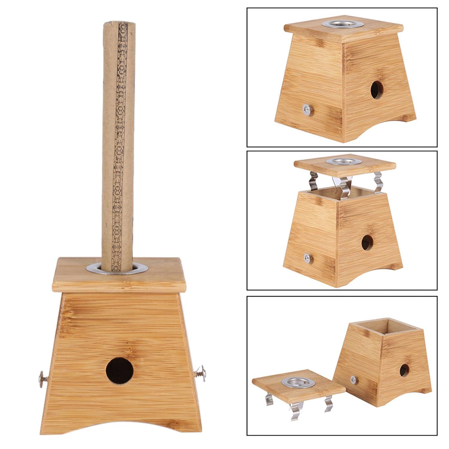 Bamboo Moxa Box for Moxibustion Therapy | Acupuncture Massage Tool | 2 ...