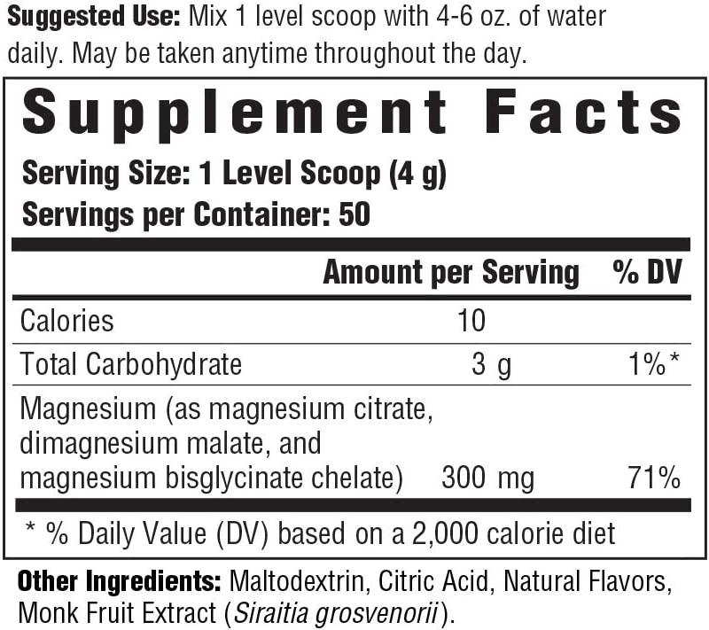 Buy MegaFood Relax + Calm Magnesium Raspberry Lemonade - 7.05 oz ...