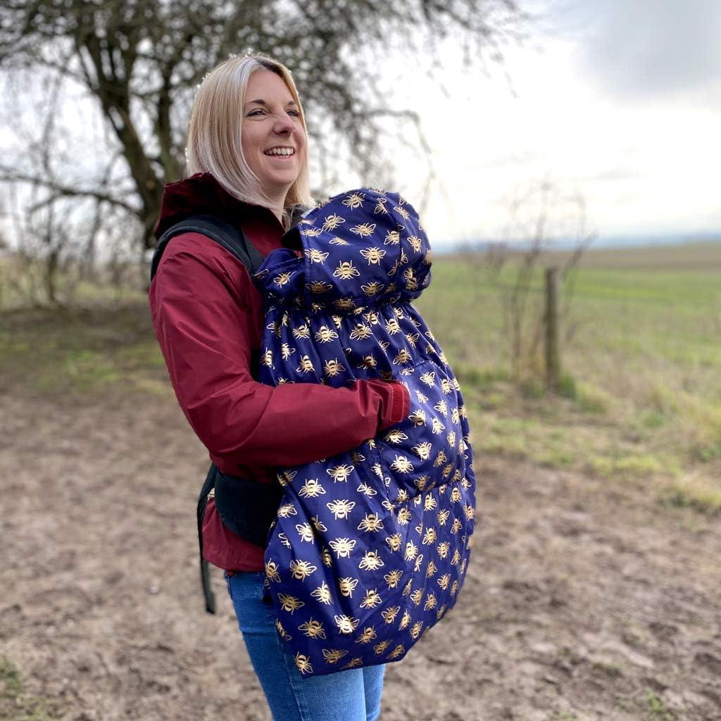 BundleBean Babywearing Fleece Lined Cover - Waterproof Sling and ...