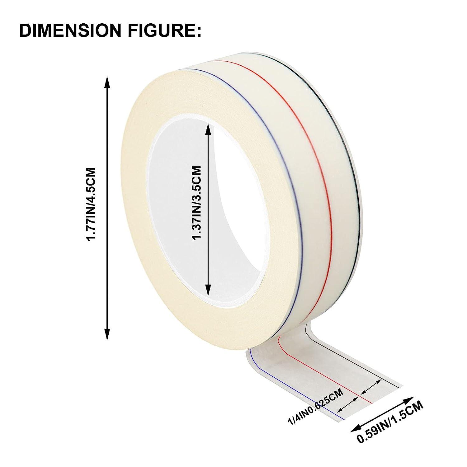 CLZYLRS Diagonal Seam Tape - Waterproof Sewing Basting Tape for Sewing ...