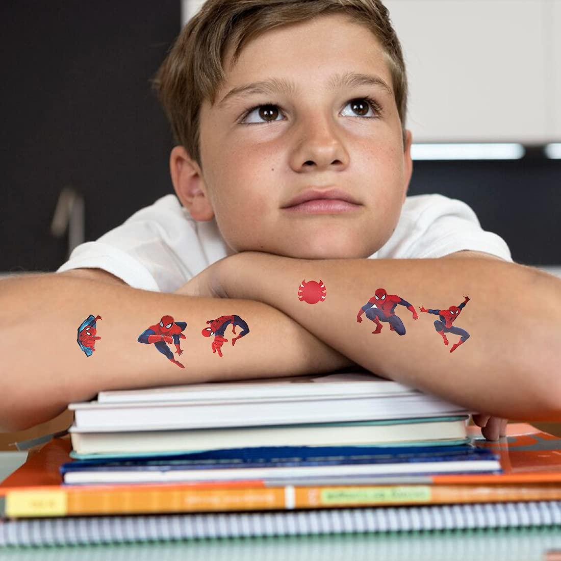 GODSON Fake Tattoos 10 Sheets - Temporary Tattoos Kit for Kids, Boys ...