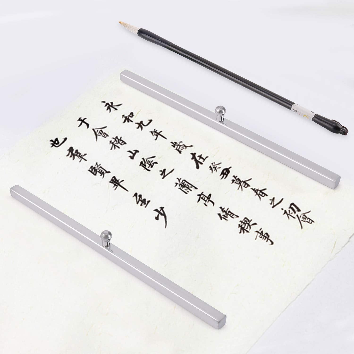 MEGREZ Calligraphy Paperweight Iron 2 Pack - Chinese Painting & Writing ...