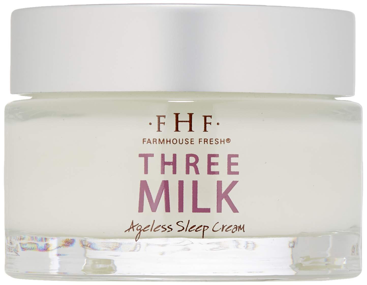 FarmHouse Fresh Three Milk Ageless Sleep Cream 1.7 Fl Oz - Anti-Aging ...